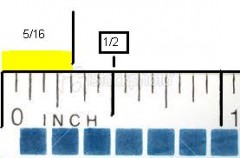 Show me 5/16 on a ruler? - Blurtit